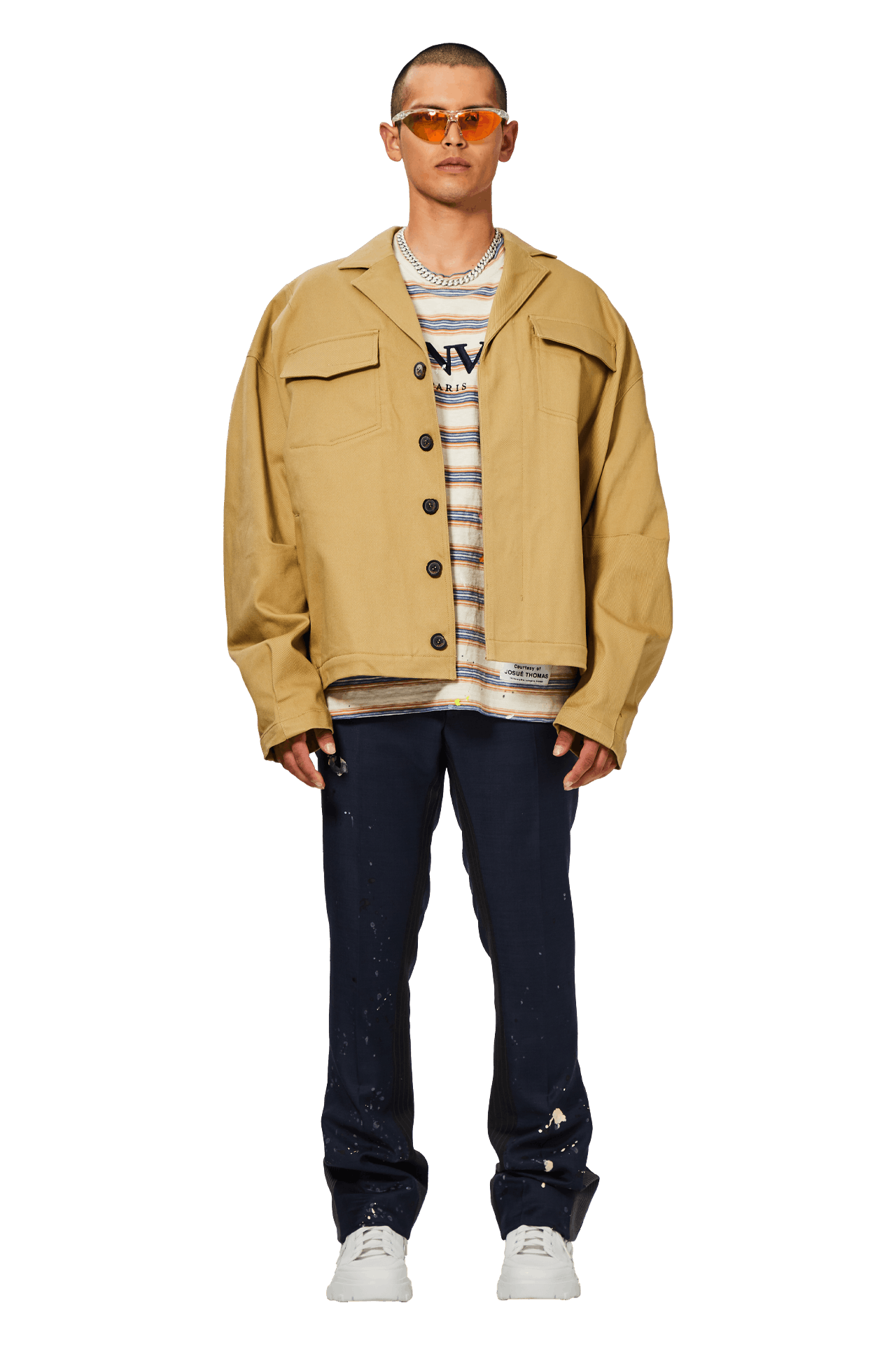 Achetez des Ader Error Jacket 'Brown' - BKAFWJK02BG | GOAT FR