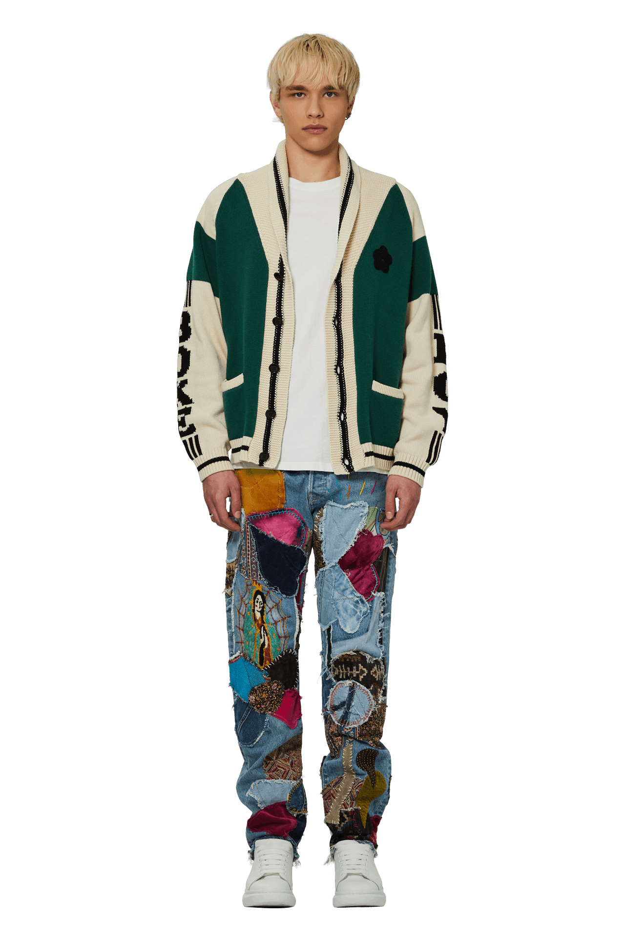 Buy Kenzo Boke Boy Cardigan 'Green' - FD55CA3683BB 57 | GOAT