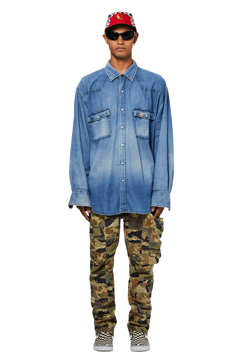 GOAT Exclusive for Manifesto Sky High Farm Workwear Denim Shirt ...
