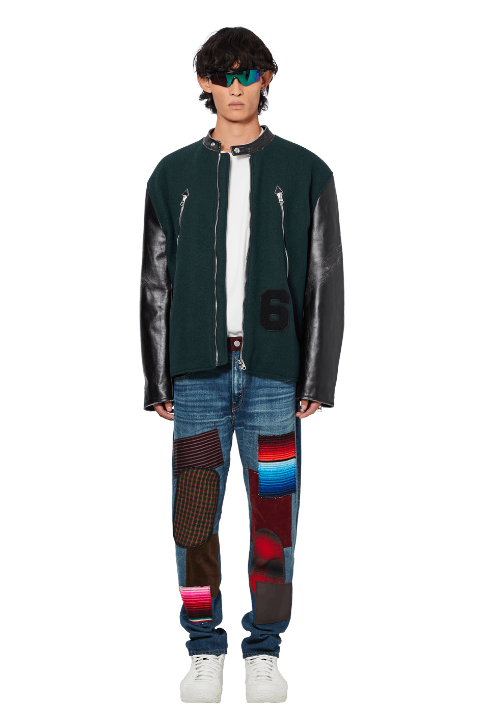 Buy MM6 Maison Margiela Jacket 'Petrol Green' - S62AN0078 S60353 650 | GOAT