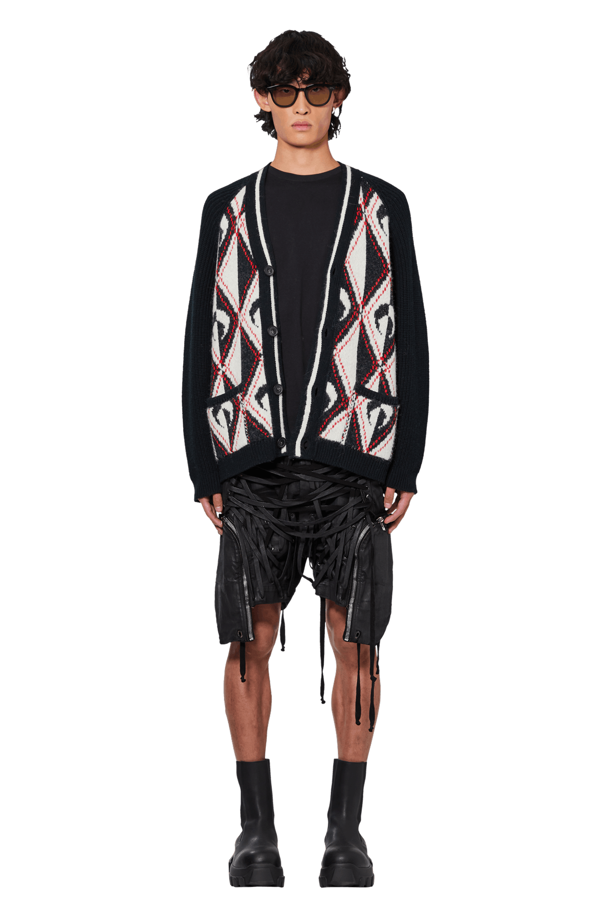 Buy Gentle Monster Lang 01 Sunglasses 'Black' - LANG 01 BLAC | GOAT