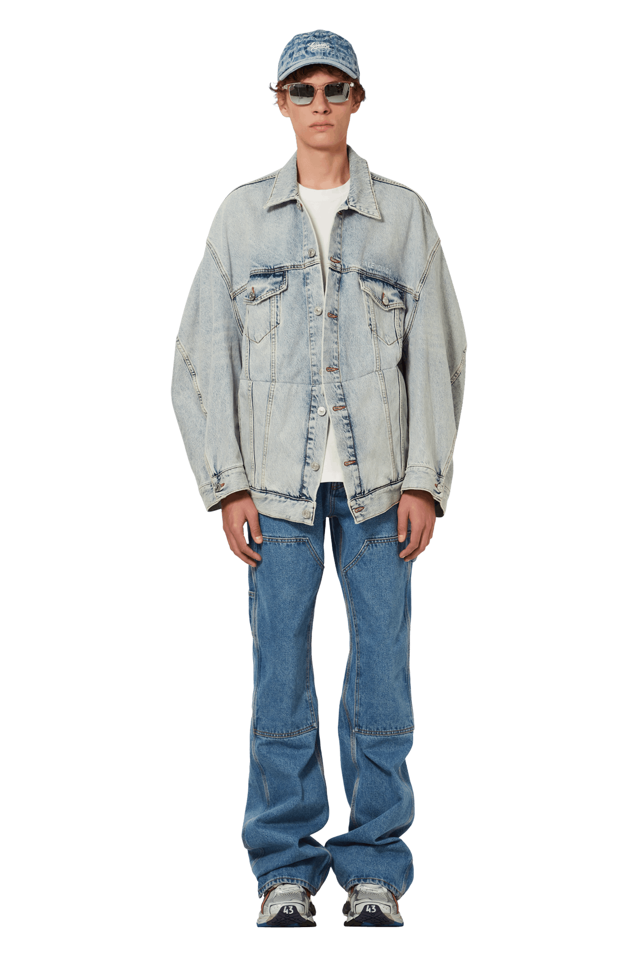 Buy Supreme Multi Type Jacquard Denim 6-Panel 'Blue' - FW22H61 BLUE | GOAT