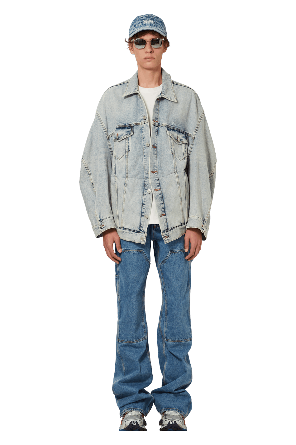 Buy Supreme Multi Type Jacquard Denim 6-Panel 'Blue' - FW22H61 BLUE | GOAT