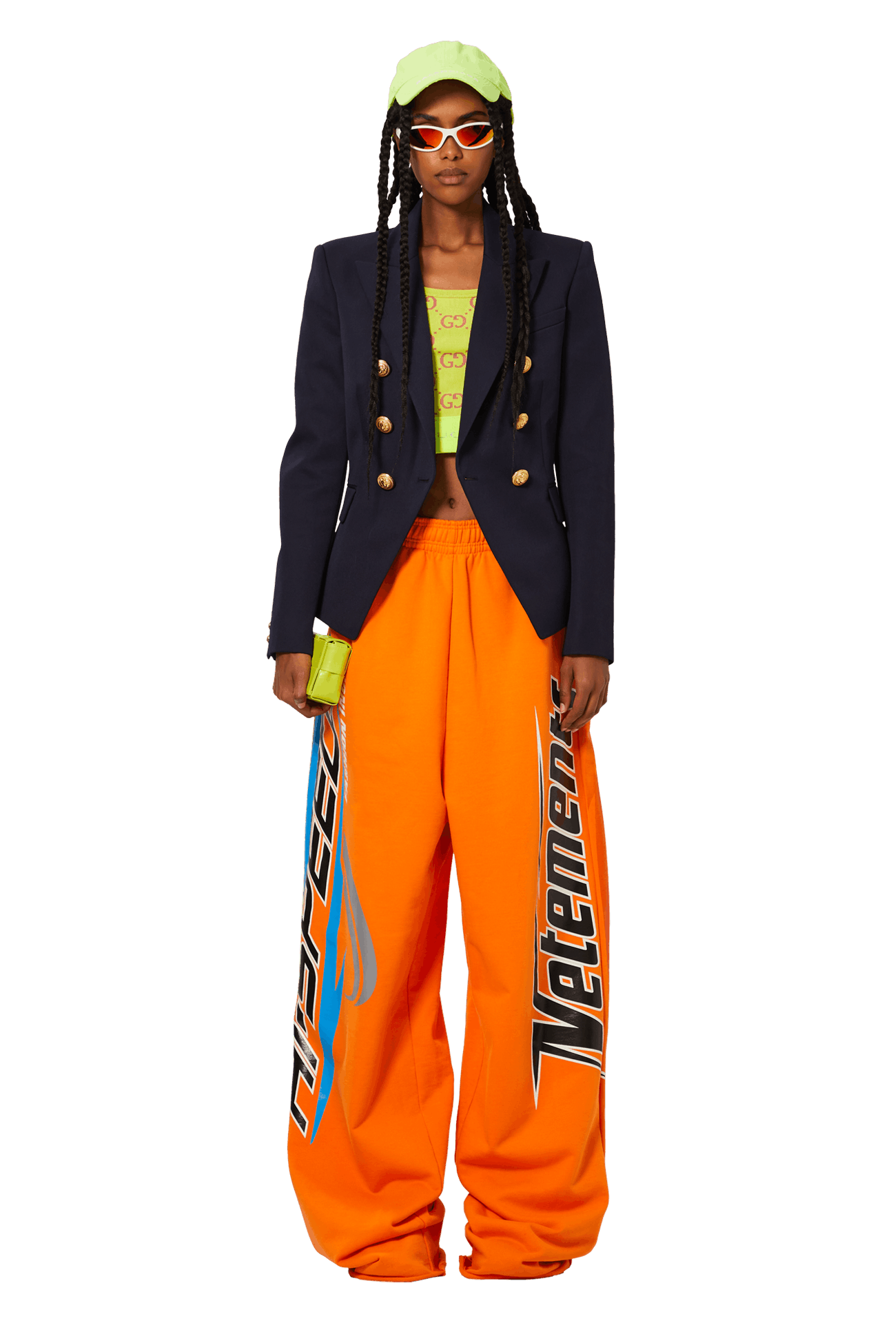 Buy Vetements Hi-Speed Wide Sweatpants 'Neon Orange' - UA53SP200O NEON ...