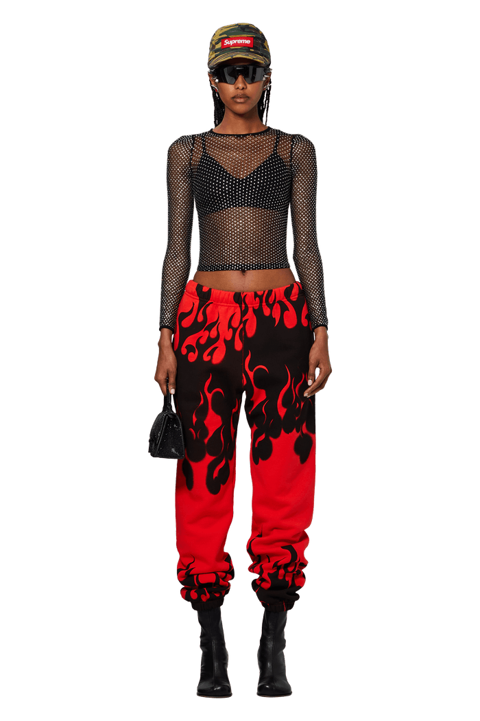 Buy Gallery Dept. AK Sweats 'Black/Red' - AK 2100 BLAC | GOAT