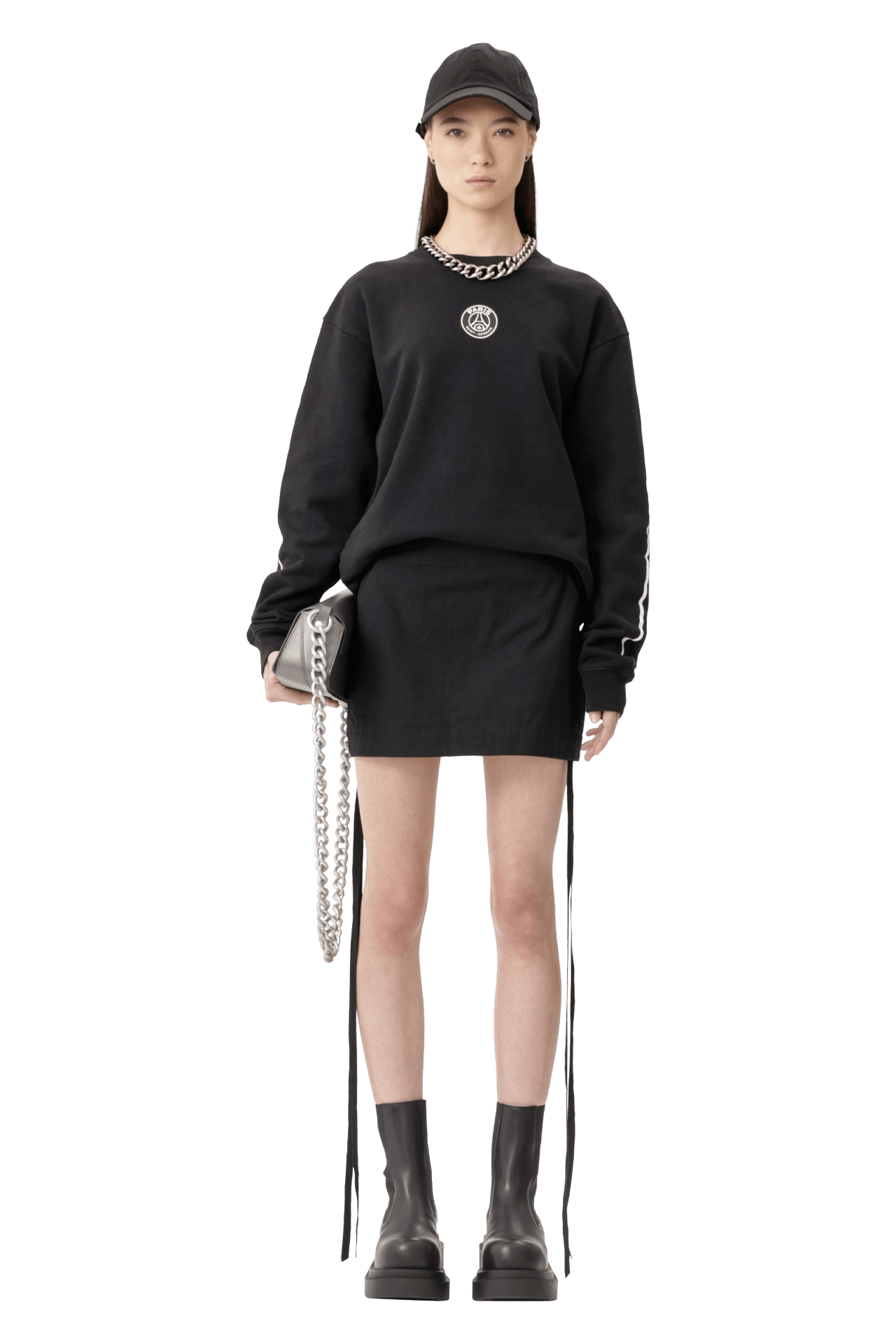 Buy GOAT Exclusive Paris Saint-Germain ‘13-Present Logo Crewneck 'True ...