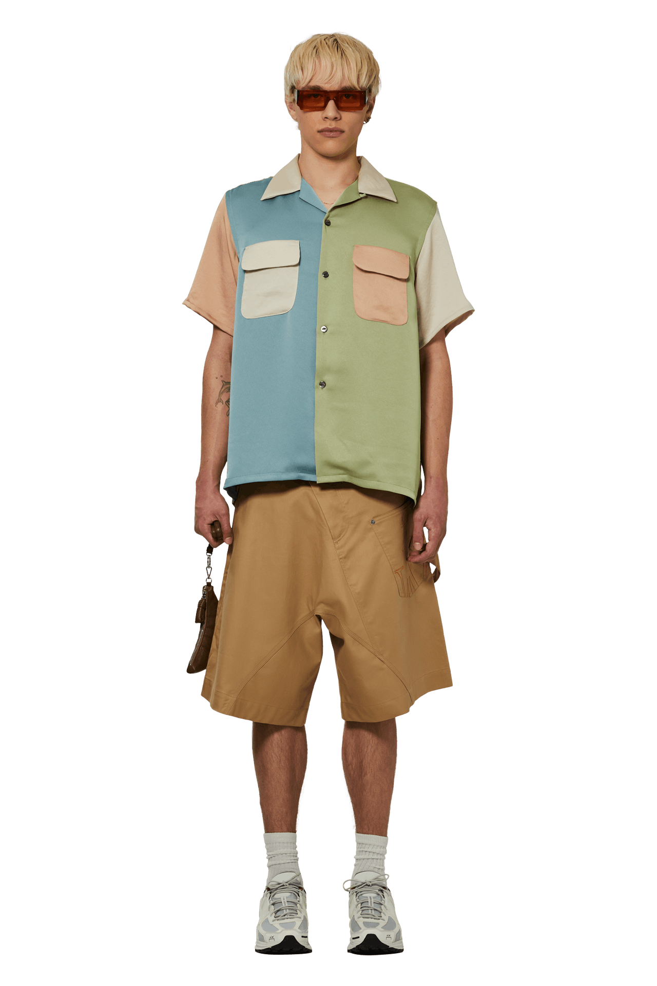 Buy Needles Classic Shirt 'Light Tone' - MR257 LIGH | GOAT