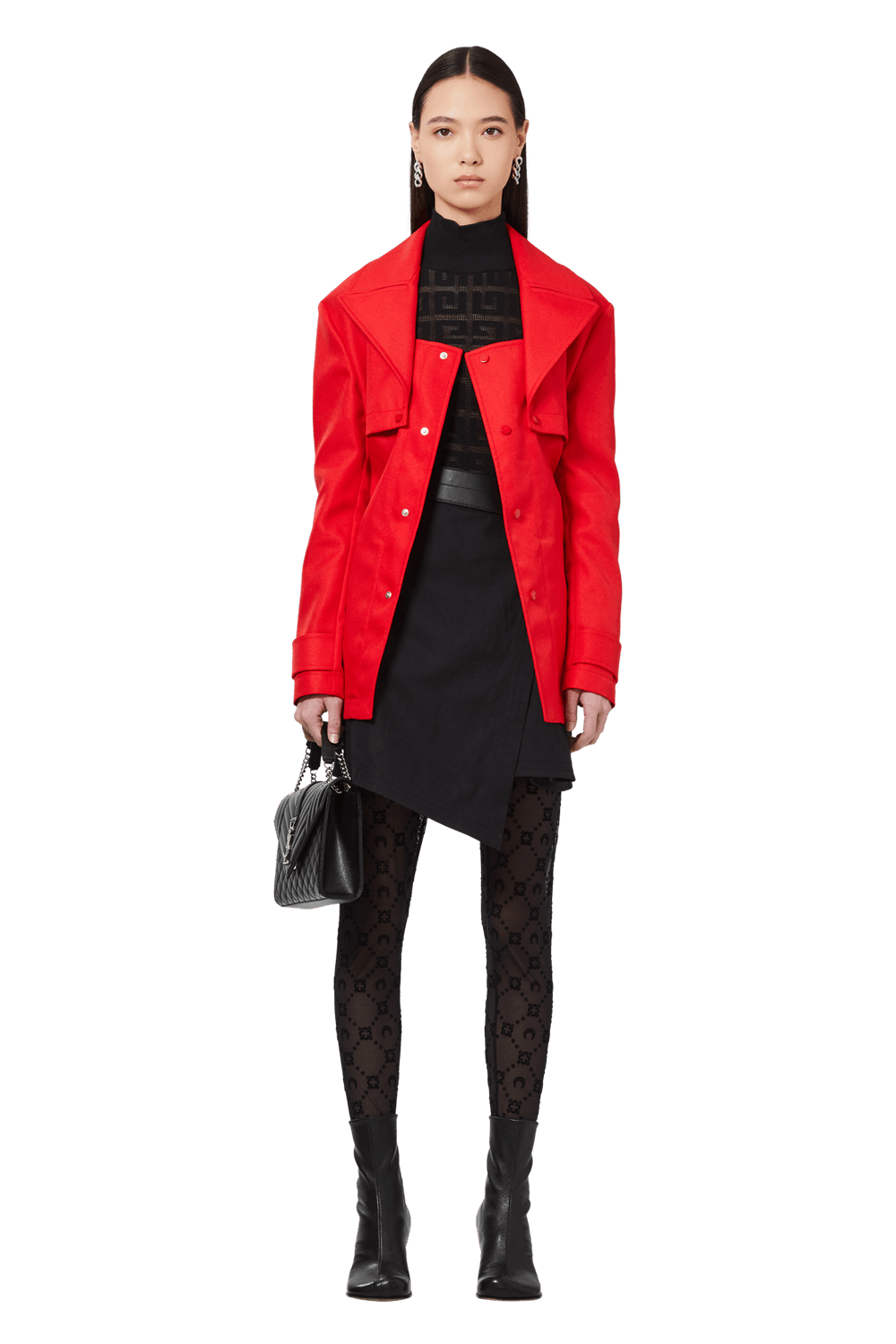 Buy Loewe Wrap Mini Skirt 'Black' - S359Y08X10 1100 | GOAT SA