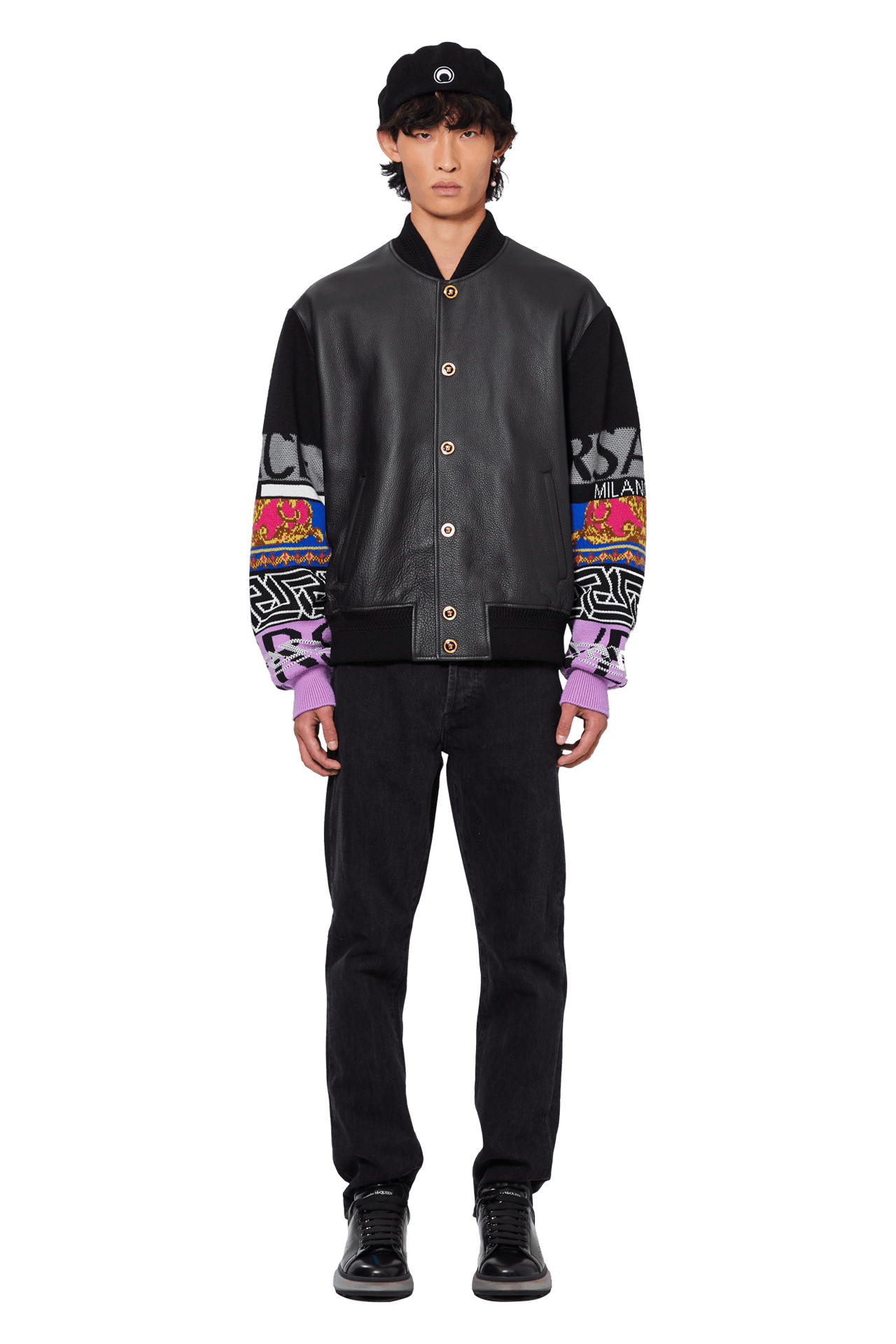 Buy Versace Medusa Renaissance La Greca Jacket 'Black' - 1006518 ...
